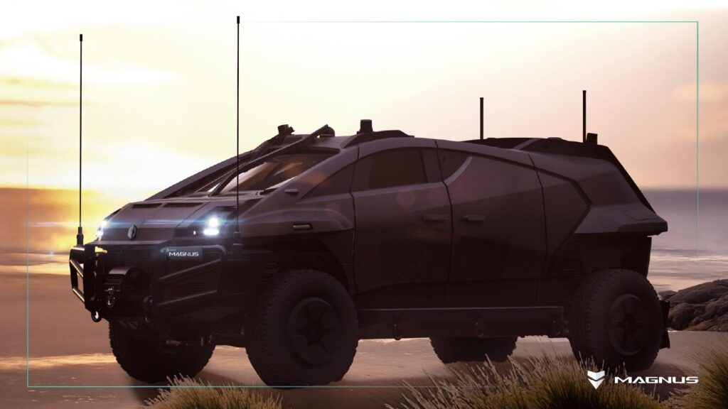 Eneron Magnus: UAE’s Hybrid Armoured Beast with a 900km Range Revealed - ArabWheels