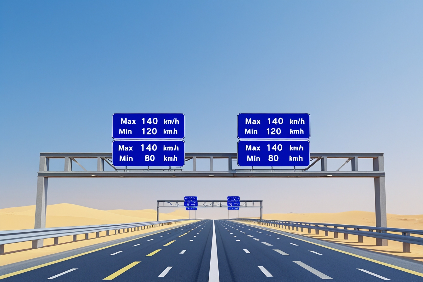 Abu Dhabi Ends 120 km/h Minimum Speed Limit on E311 - ArabWheels