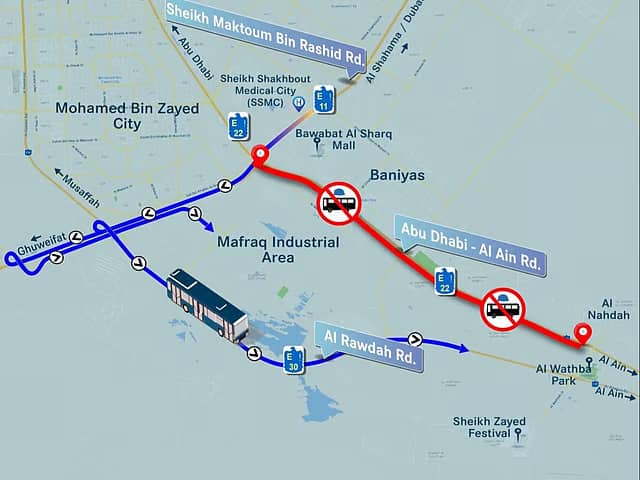 NYE 2026 Traffic Alert: Abu Dhabi’s Major Labour Bus Ban! - ArabWheels